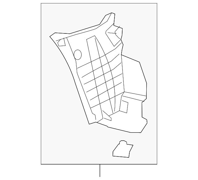 2014-2018 Mazda 3 Splash Shield BHN9-50-340C | RealMazdaParts.com