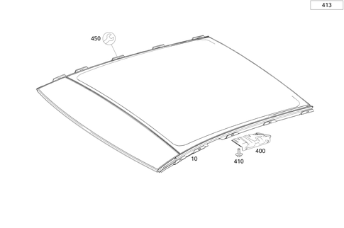 Panoramic Roof for 2020 Mercedes-Benz CLA250 | Mercedes-Benz USA Parts