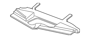 2008-2014 Cadillac CTS Front Bumper Fascia Support 22845695 GM ...