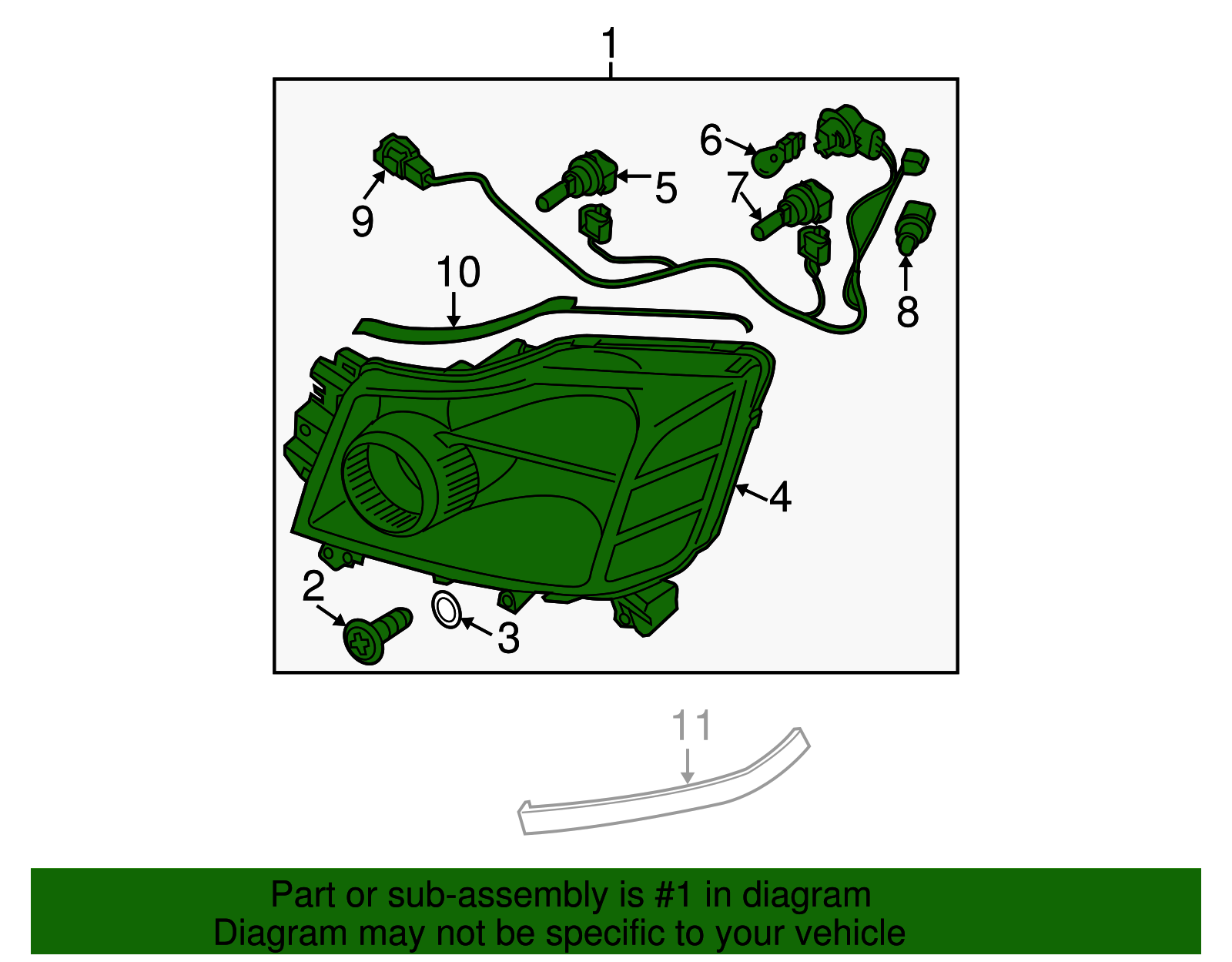 2008-2015 Nissan Armada Composite Assembly 26010-9GA0B | Ziegler Nissan ...