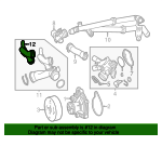 271-200-25-52 - Engine Coolant Hose 2012-2015 Mercedes-Benz | Mercedes ...