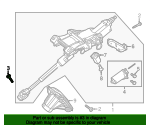 2011-2020 Ford Steering Column Lower Bolt W714878-S439 | TascaParts.com