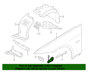 Genuine BMW 41-31-7-174-887 | Front Bracket | FREE Shipping on Most ...
