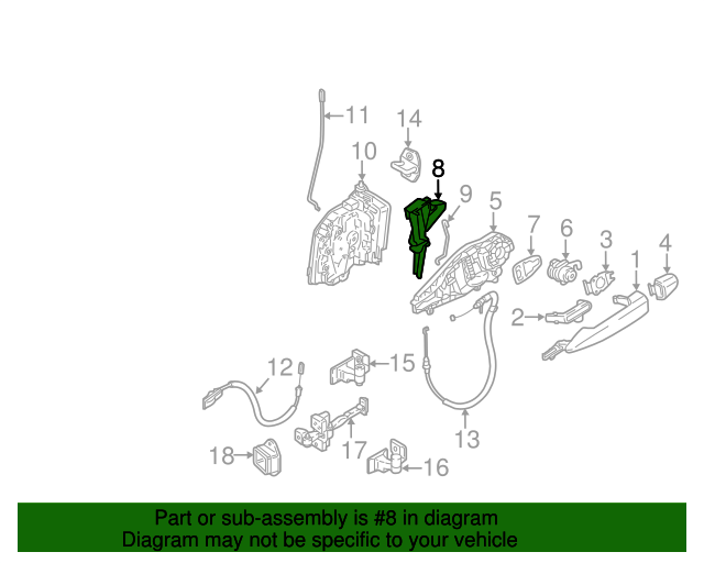 51217316367 - 2016-2022 BMW X1 Switch Panel (51-21-7-316-367) | Parts ...