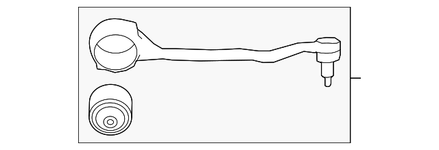 Genuine OEM Ft Lower Control Arm Part# LR148060 Fits Jaguar Land Rover Cary