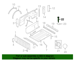 1997-2014 Ford Mount Bolt W709424-S902 | Village Ford