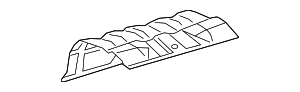 2019-2021 Lexus ES350 Heat Shield 58041-06020 | OEM Parts Online