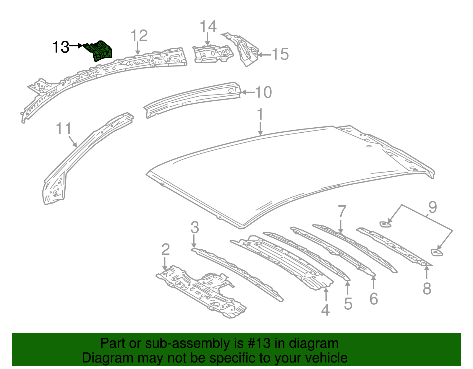 2016-2022 Toyota Reinforced Bracket 61247-47050 | Toyota Parts Center