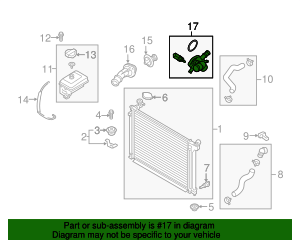 2015-2019 Hyundai Engine Coolant Inlet Flange 25600-2B701 | OEM Parts ...