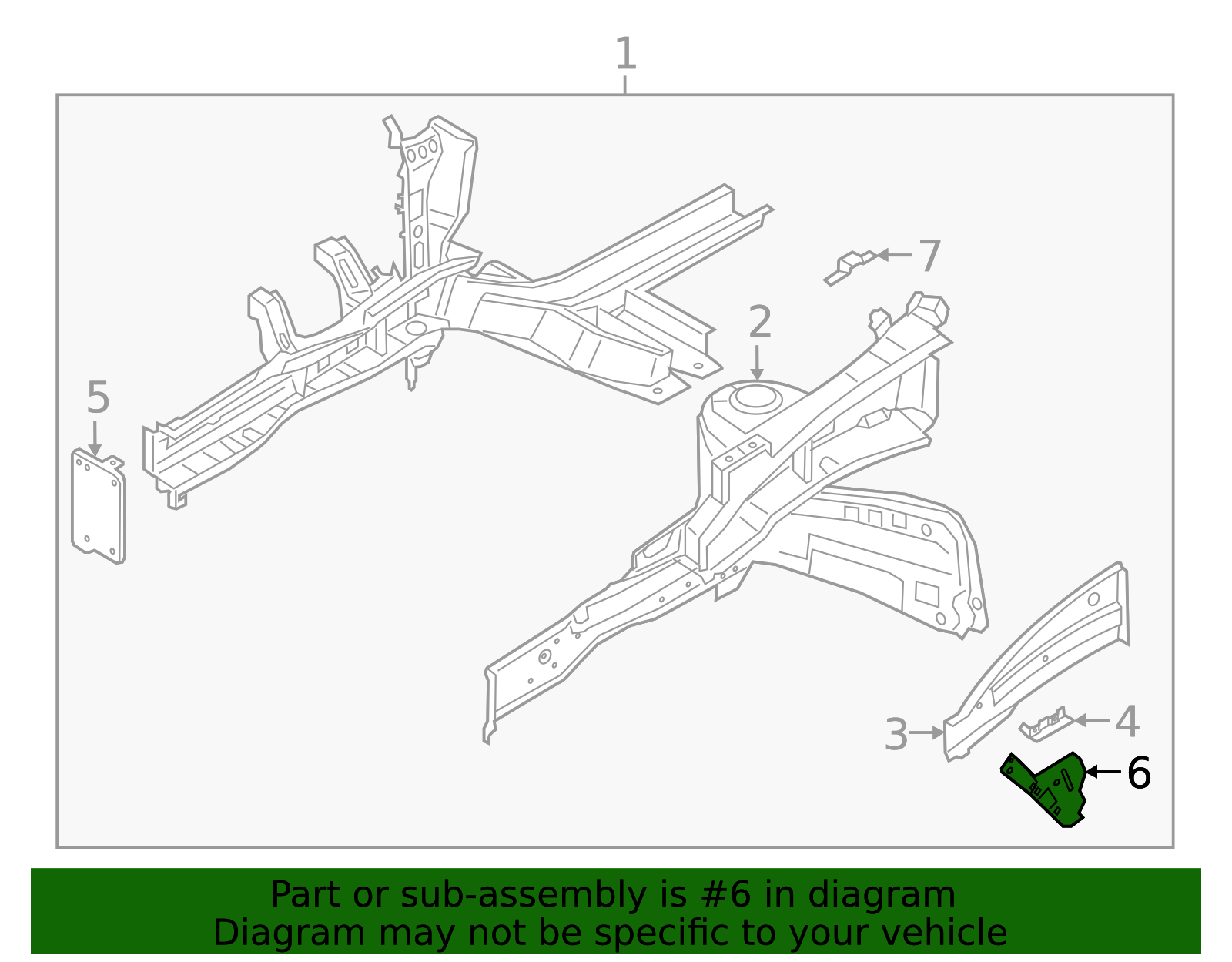 64587-K0000 - Front Mount Bracket 2020-2025 Kia Soul | Kia.Parts Store