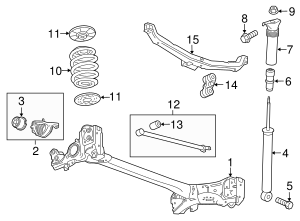 42754968 - Rear Compound Crank Axle 2016-2019 Chevrolet Cruze ...