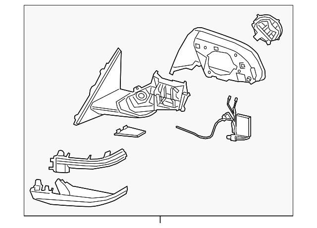 Toyota Mirror Assembly Outer R Part# 87910waa09 | Toyota of Colorado ...