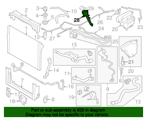 17-13-7-591-692 - Filler Neck - 2012-2019 BMW | BMW Parts Exchange