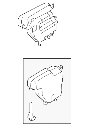 17138610819 - 2012-2019 BMW Reservoir Tank (17-13-8-610-819) | BMW of ...