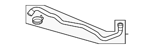 17-12-2-284-286 - Coolant Hose - 2012-2019 BMW | BMWPartsHub