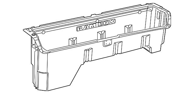 2013-2024 Ram Bin 68206712AA | Mopar Parts Canada