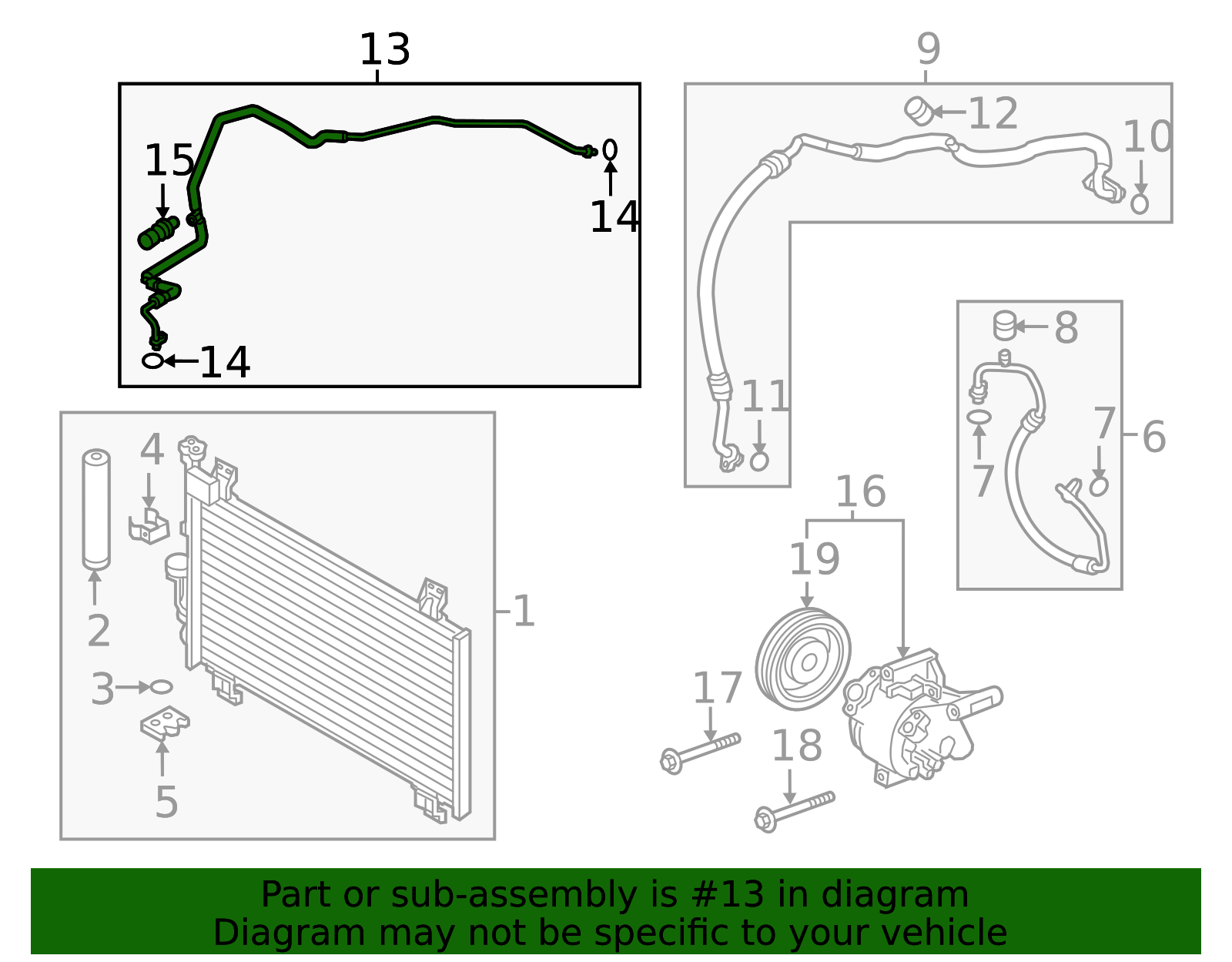 88706-WB002 - 2016-2020 Toyota - Liquid Line | Sparks Parts