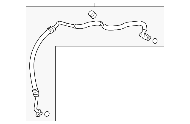 2016-2020 Toyota Suction Hose 88707-WB001 | Toyota Parts Center