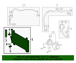 2016-2020 Toyota Condenser 88460-WB002 | Toyota Parts Center