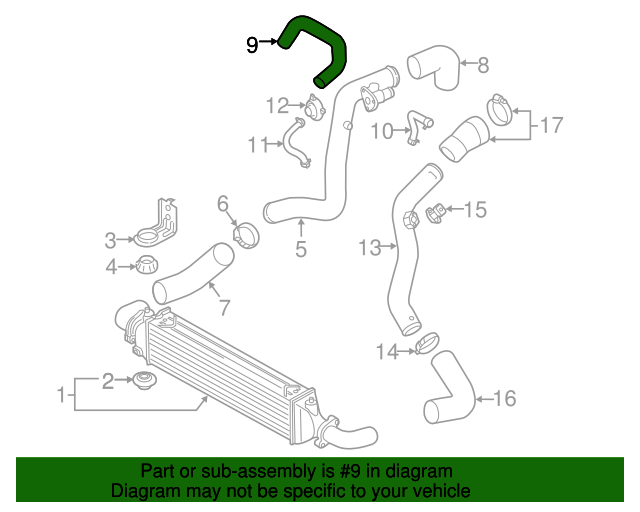 28284-2C101 - Hose - 2013 2014 Hyundai Genesis Coupe | World OEM Parts ...