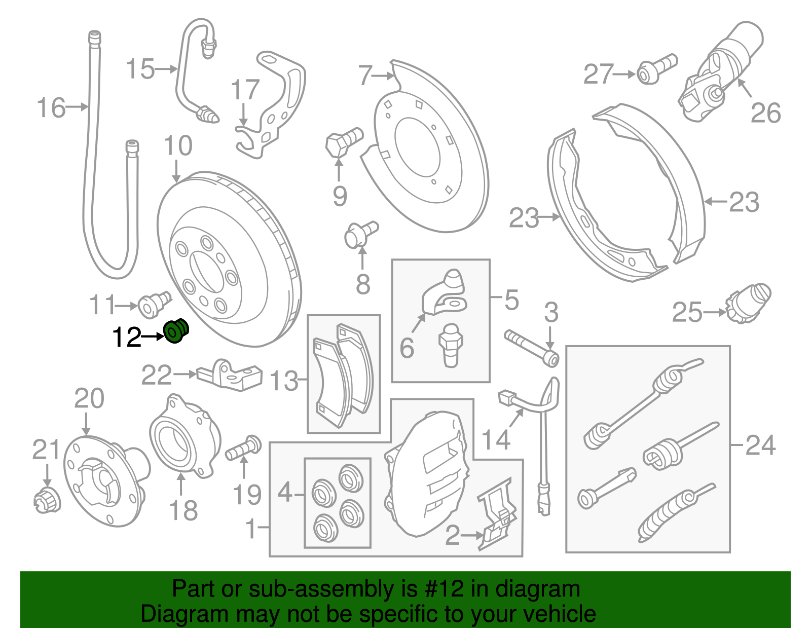2011-2024 Porsche Rotor Plug (Must order a Minimum of 10 and by 10s ...