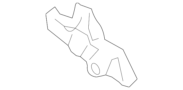 2005-2010 GM Passenger Side Front Bumper Fascia Bracket 15232755 GM ...