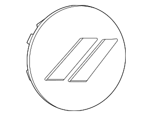 2017-2019 Dodge Center Cap 6CZ27DD5AA | TascaParts.com