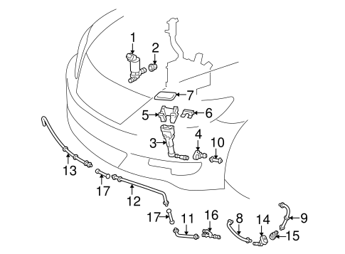 Headlamp Washers/Wipers for 2011 Lexus LS460 | LexusOfKendall