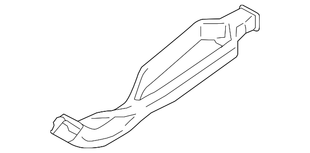 Air Duct 95B-857-039-B | Porsche Burlingame Parts