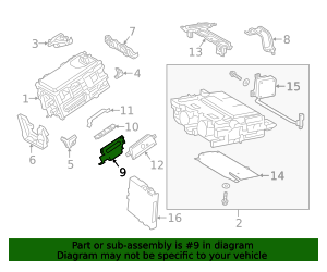 2019-2021 Lexus UX250h Electric Contact G1148-33050 | OEM Parts Online