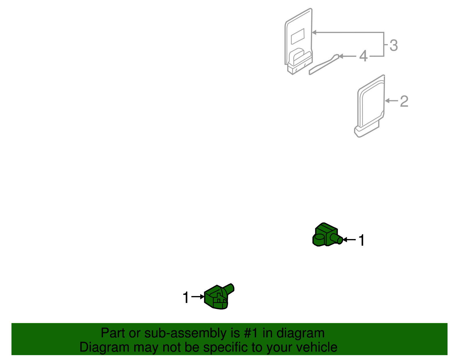 2015-2023 Volkswagen Speed Sensor 5Q0-907-651 | OEM Parts Online