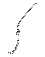 Genuine OEM Washer Hose Part# LR054933 Fits 2014-2016 Land Rover Range ...