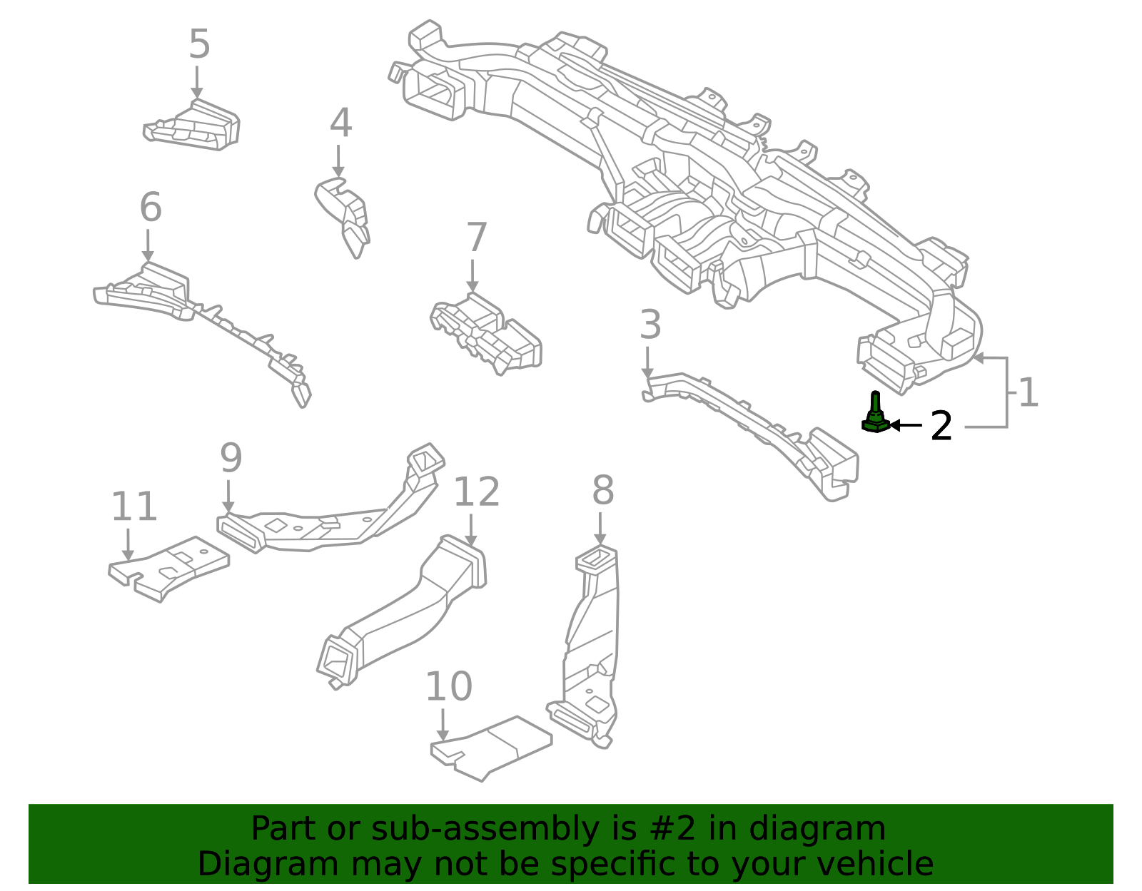 97180-P0000 - High-Quality HVAC Duct Air Temperature Sensor for 2022 ...