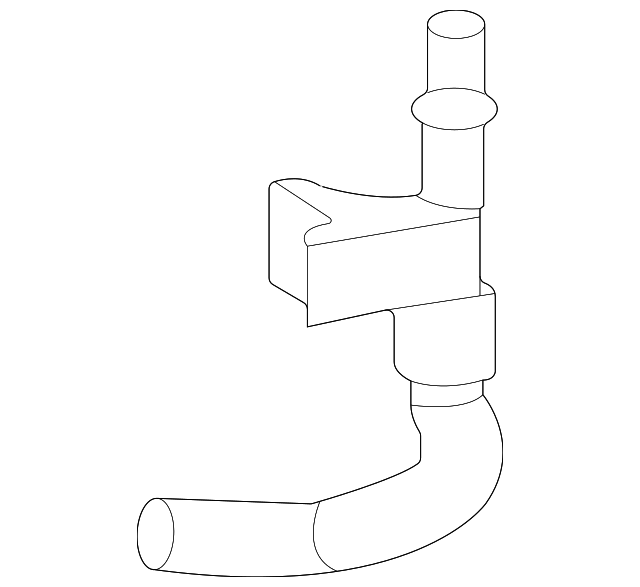 2021-2024 Toyota Sienna By-Pass Hose 16282-F0230 | Toyota Parts Center