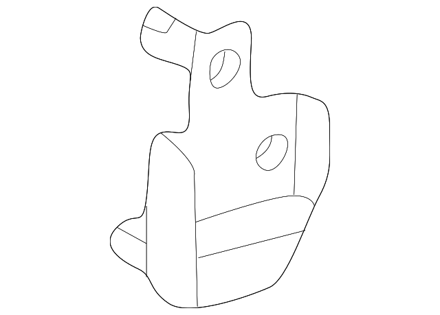 1996-2002 Toyota 4Runner Fender Flare Bracket (Right, Front) 75597 ...