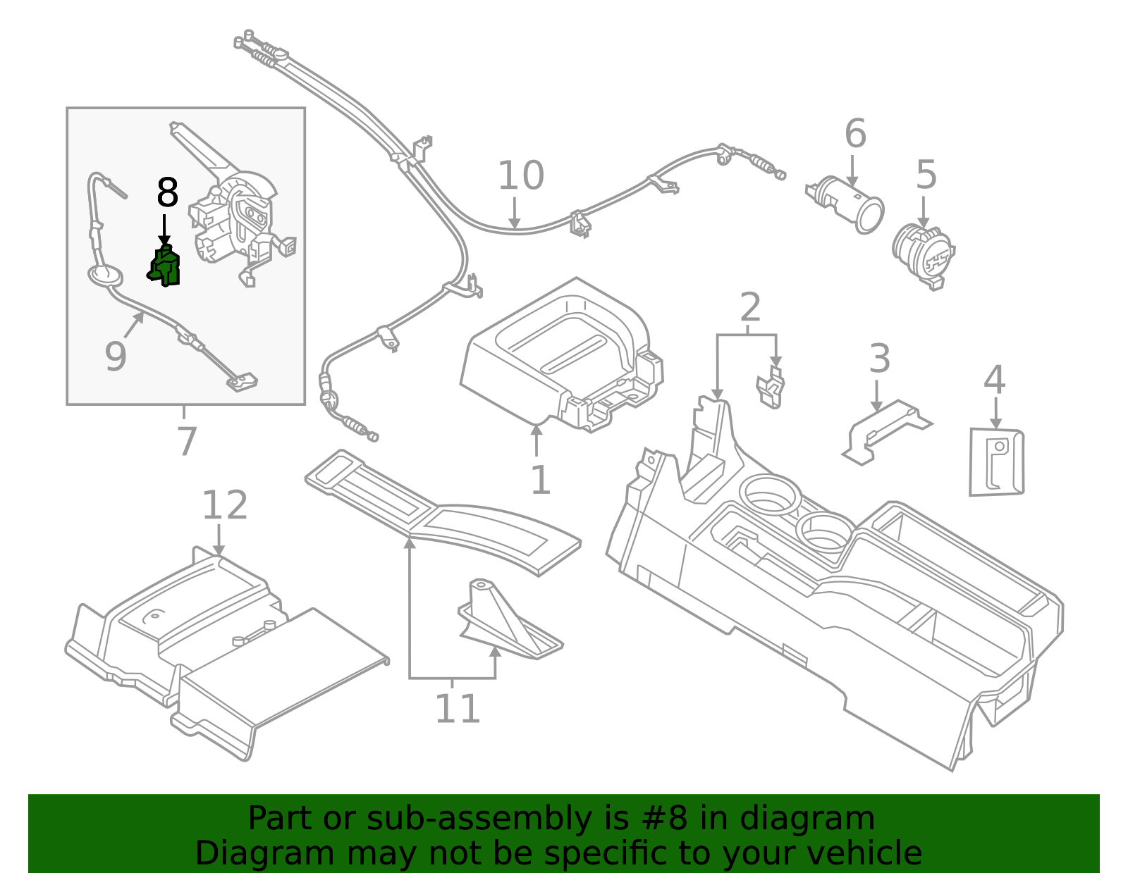 36011-4P00A - Park Brake Warning Switch - 2005-2020 Nissan | Conicelli ...
