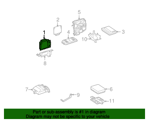 164-540-67-01 - Control Module 2007-2012 Mercedes-Benz ...