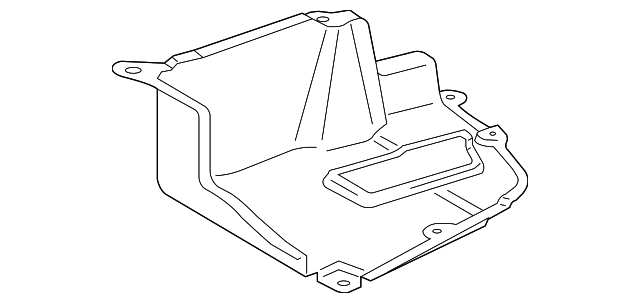 2010 Toyota Highlander Under-Body Shield 58724-0E030 | Toyota Parts Center