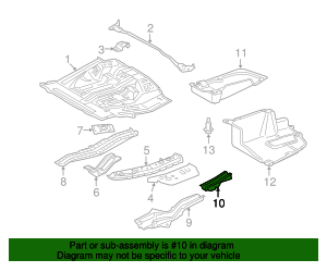 Toyota Side Member Extension Part# 576070e041 | Toyota Of Colorado ...