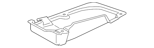 2010 Toyota Highlander Under-Body Shield 58723-0E030 | OEM Parts Online