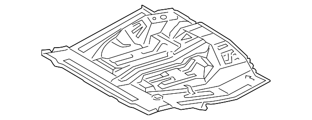 Toyota 2005-2013 Toyota Highlander Floor Pan 58311-0E903 | Toyota Parts