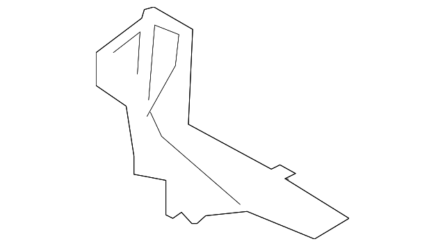 51647184159 - 2009-2015 BMW Latch Support (51-64-7-184-159) | BMW of ...