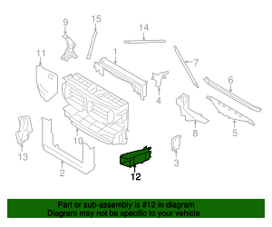 51-74-7-898-881 - Brake Air Duct 2013-2015 BMW | AutoNationParts.com