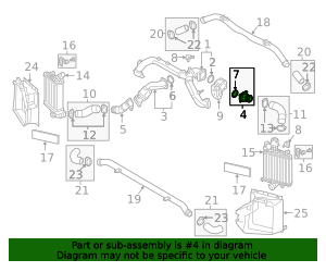 06M-145-674-DQ - Pressure Pipe 2019-2023 Audi | Audi OEM Parts