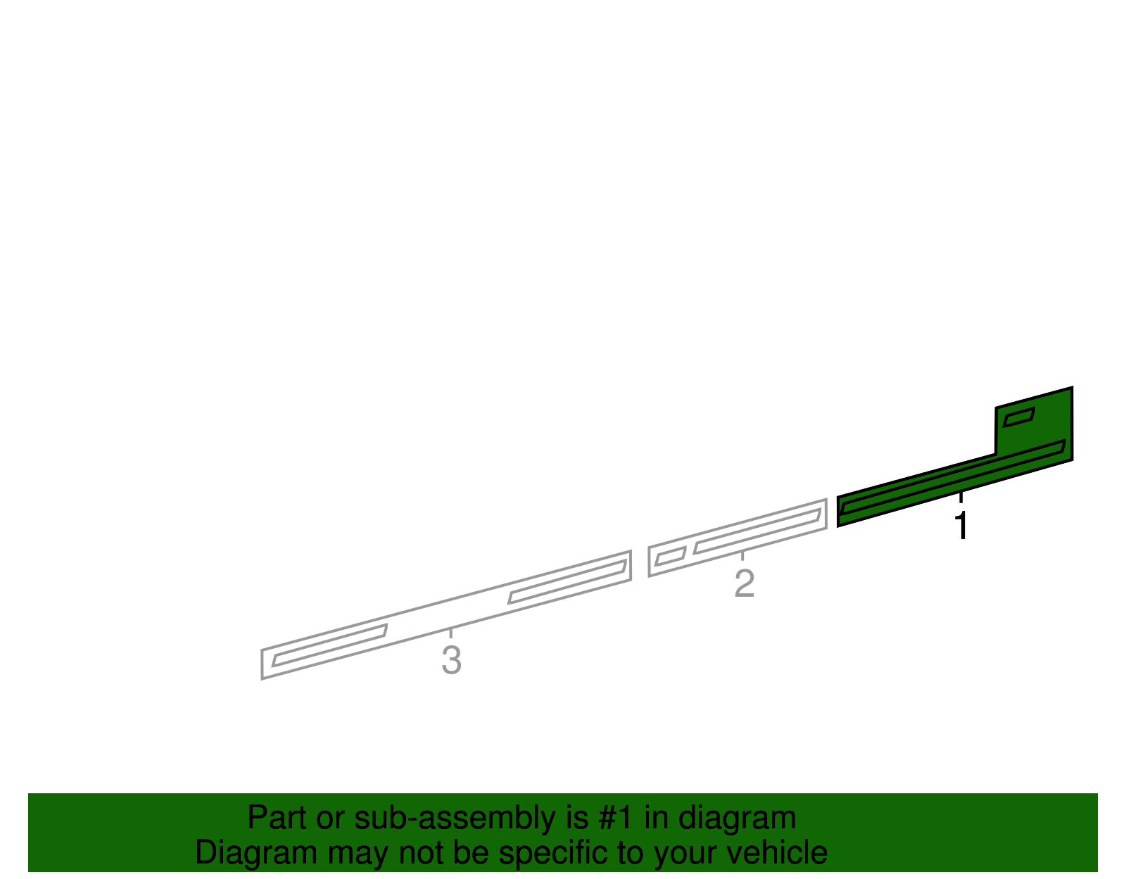 5C3Z-2520000-DAB - Stripe Tape 2005-2007 Ford | Big 3 Auto Parts