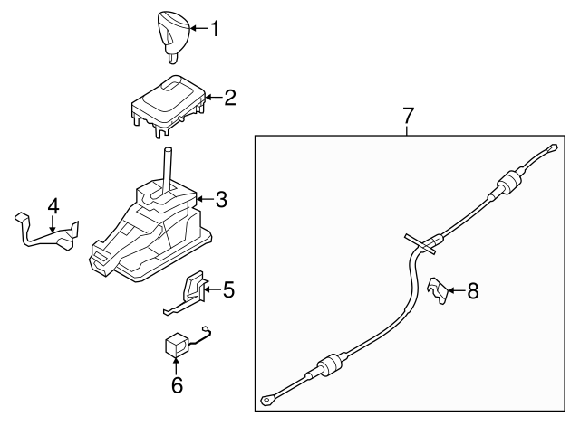 31437877 - Shift Knob 2014-2018 Volvo | AutoNation Parts