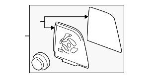 2015-2020 Ford Mirror Motor CK4Z-17682-A | OEM Parts Online