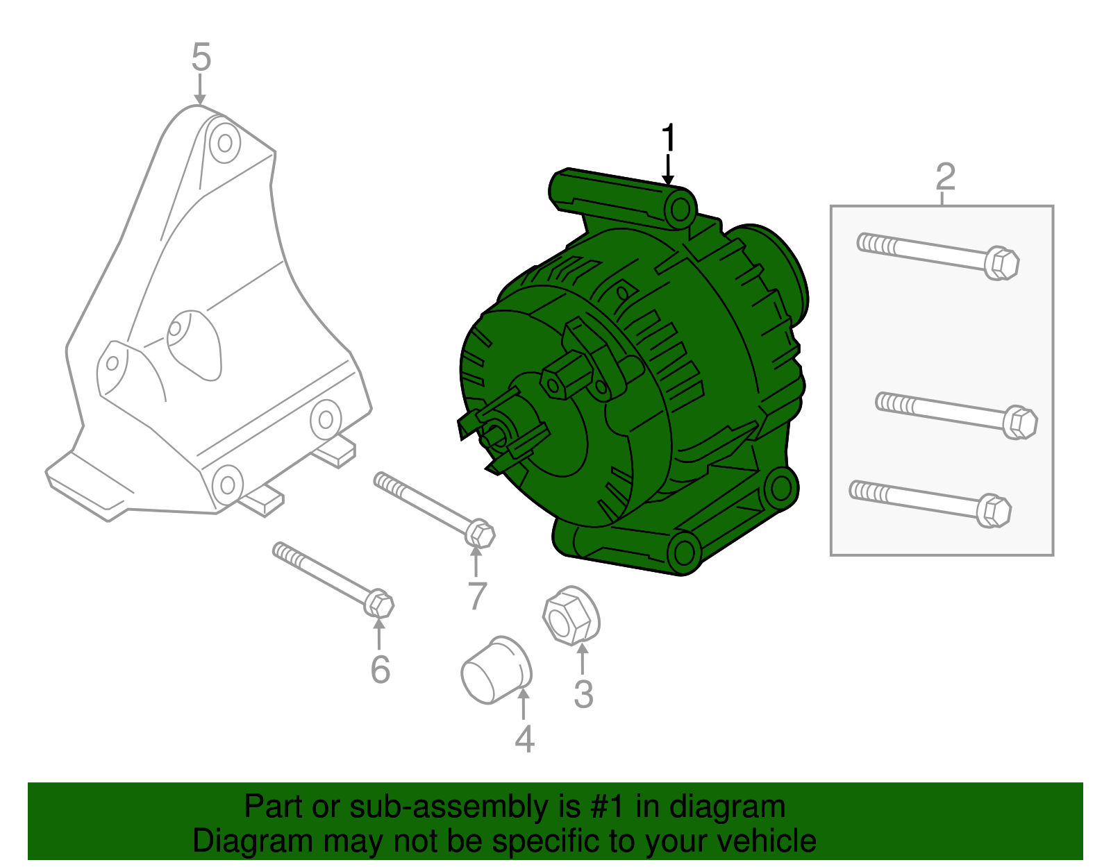 CC1Z-10346-K - Alternator 2015-2019 Ford | AutoNation Parts