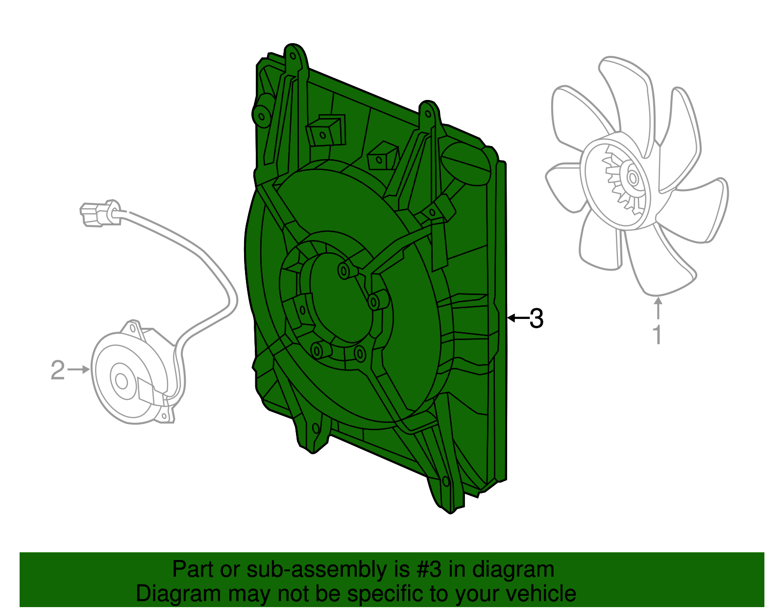 2012-2014 Honda CR-V A/C Shroud 38615-R5A-A01 | OEM Parts Online