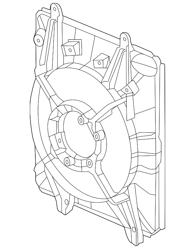 2012-2014 Honda CR-V A/C Shroud 38615-R5A-A01 | OEM Parts Online